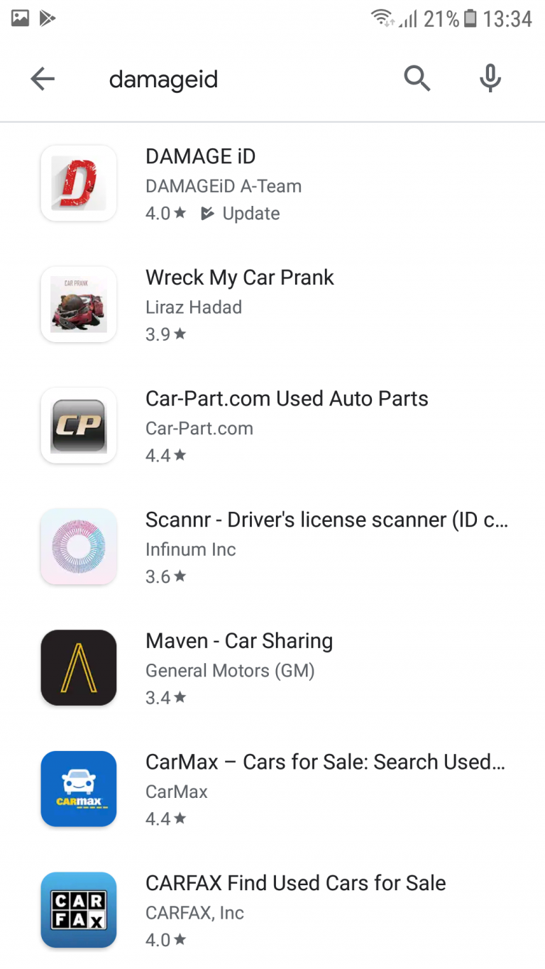 How to Upgrade DAMAGE iD on Android Devices – DAMAGE iD