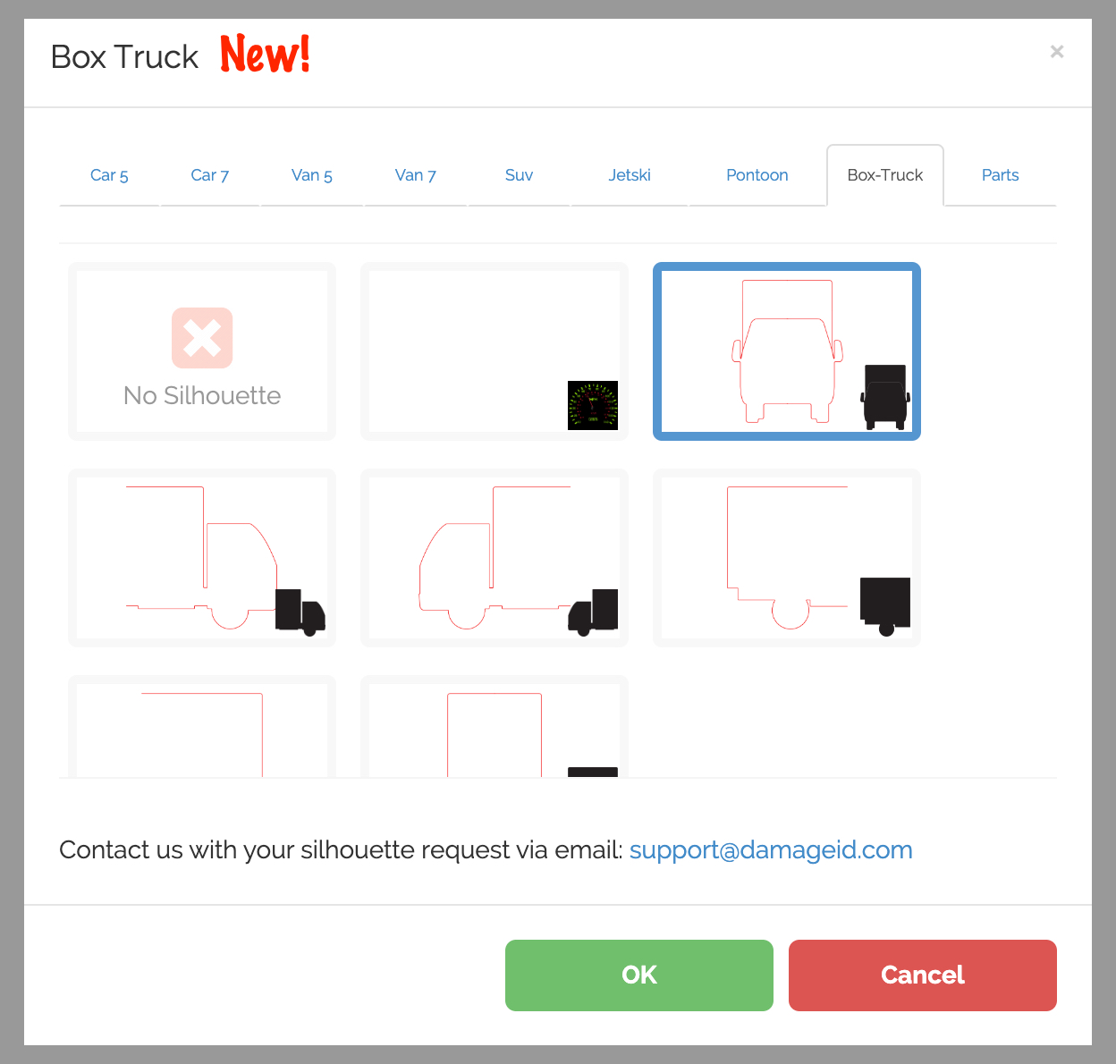 🚚 ⚙ ⚙ DAMAGE iD adds NEW Box-Truck and Tire Silhouettes – DAMAGE iD